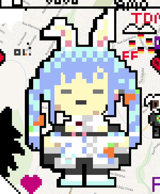 Holo-Place - Map of Hololive Art on Wplace